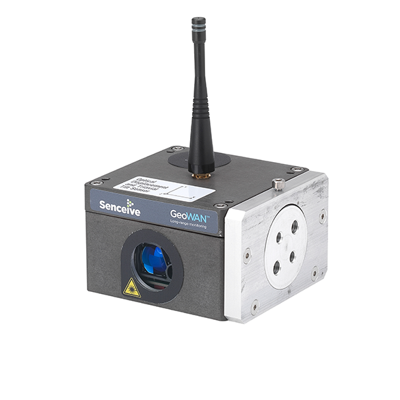 Wireless Optical Displacement Sensor Node Senceive